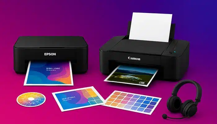 Melhor impressora Epson vs Canon para Design em 2025 - Designer do Reino